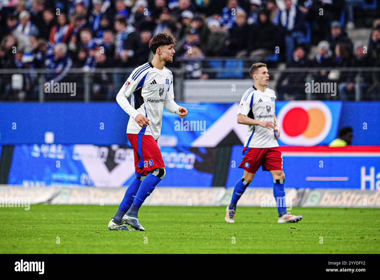 Otto Stange (Hamburger SV, #49) GER, Hamburger SV vs. SpVgg Greuther ...
