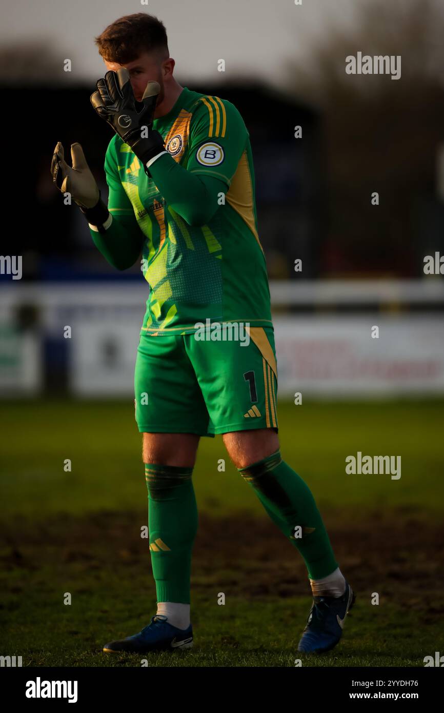 Bobby Jones of Curzon Ashton during the National League North match ...