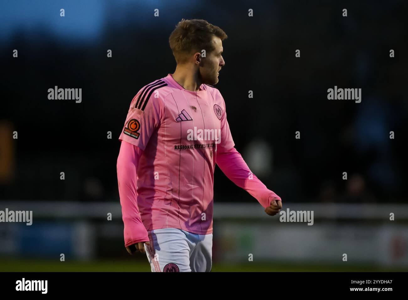 Will Hayhurst of Curzon Ashton during the National League North match ...