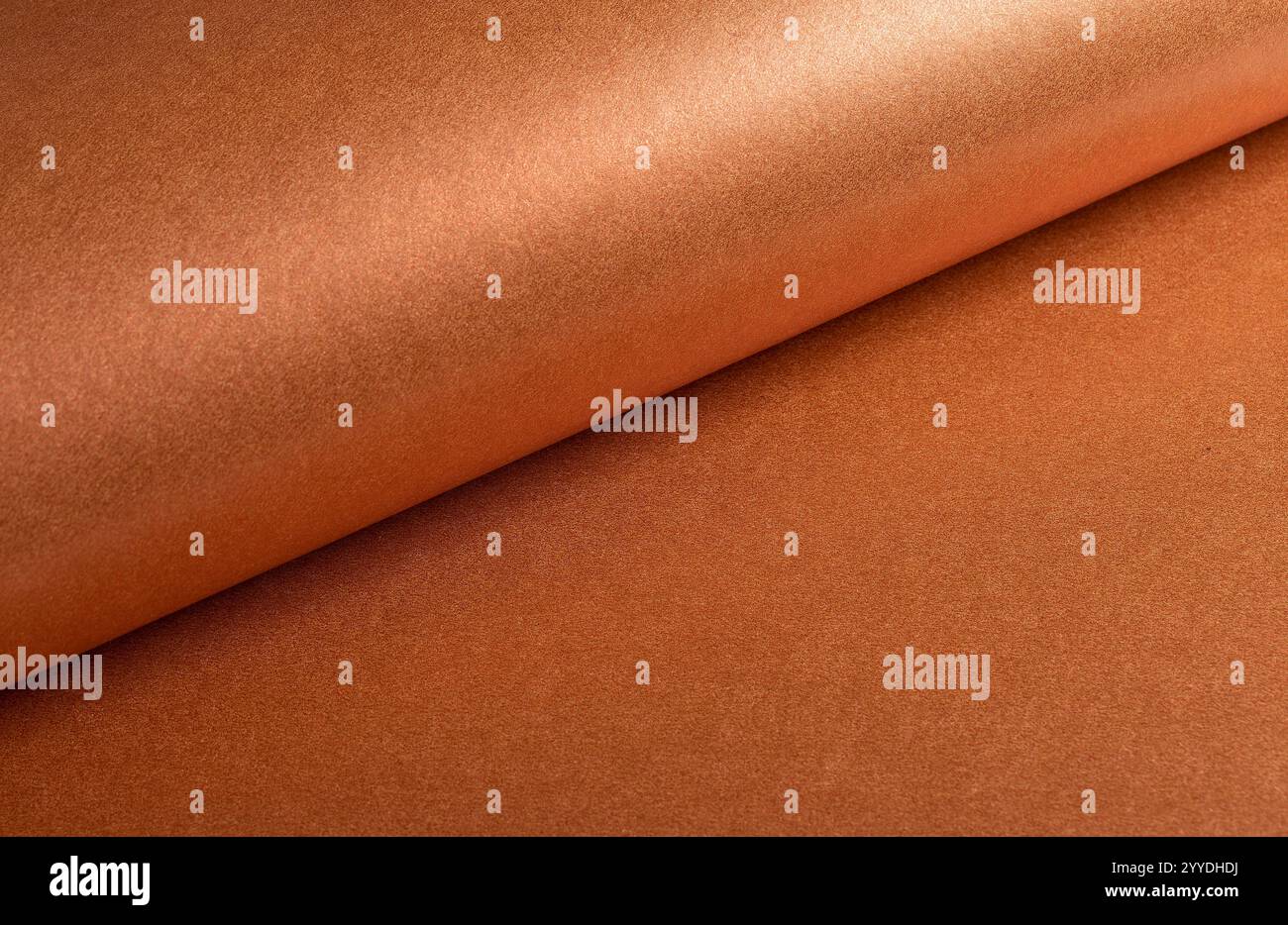 Copper and rust paper texture with a glossy metallic finish, featuring ...