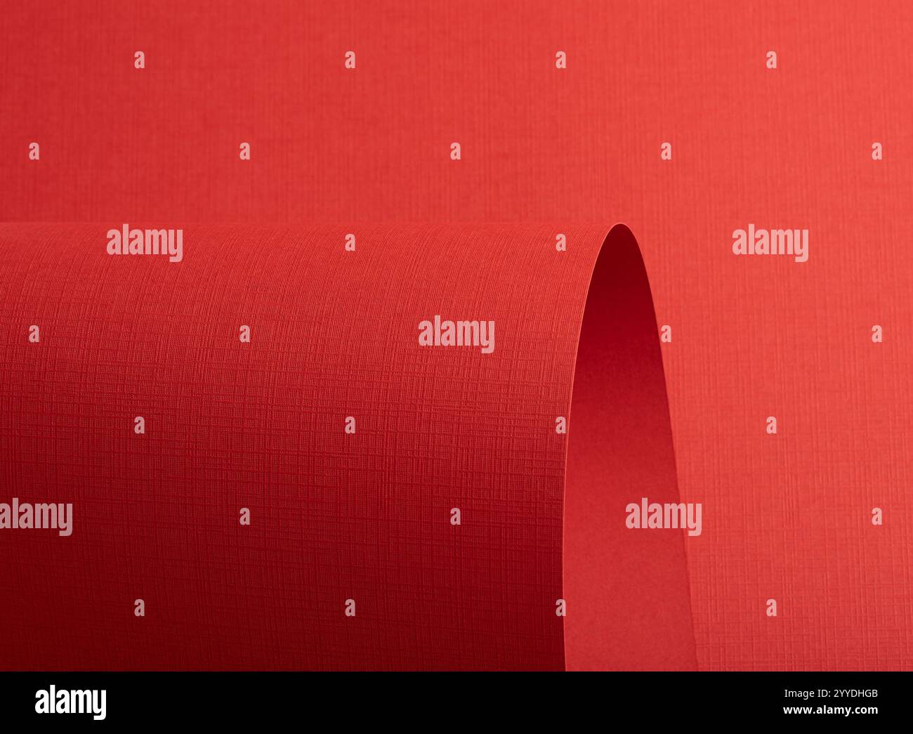 Crimson red paper texture with a dynamic crosshatch pattern and fine ...