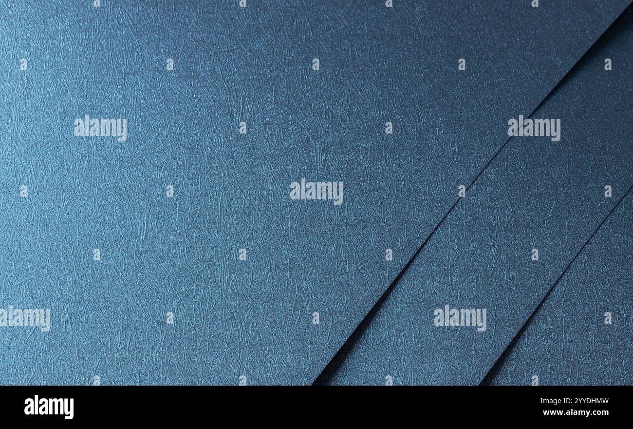 Dark blue paper texture with a luminous, glossy sheen and metallic ...