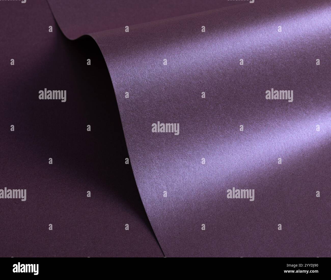 Deep purple paper texture with a pearlescent finish and metallic ...