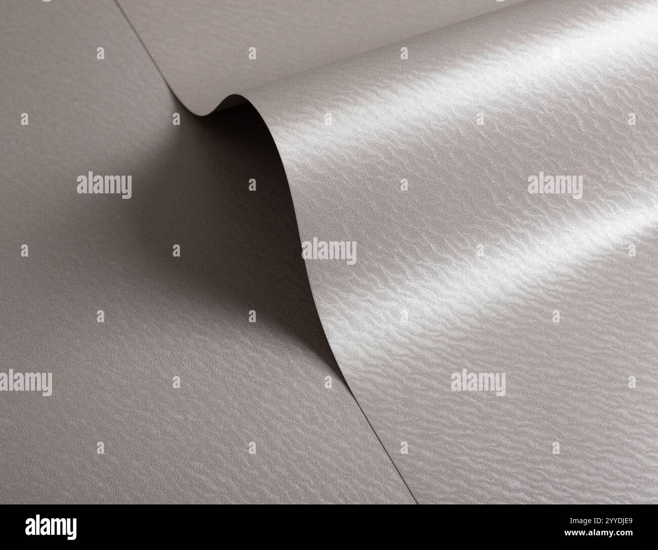 Gray pearl paper texture with a glossy sheen and wavy shapes. The ...