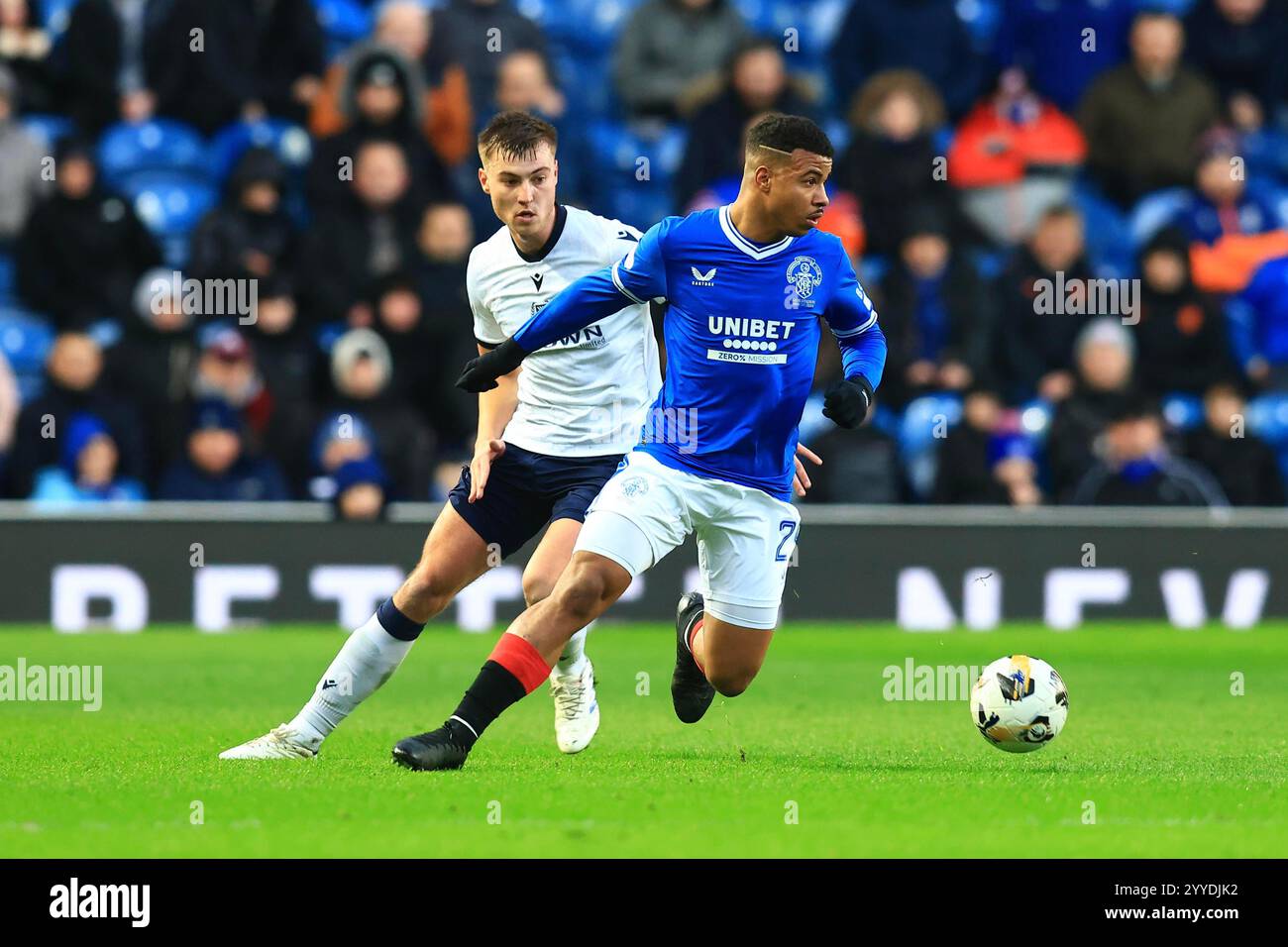 Ibrox Stadium, Glasgow, UK. 21st Dec, 2024. Scottish Premiership ...