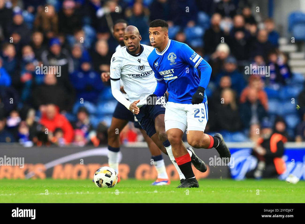 Ibrox Stadium, Glasgow, UK. 21st Dec, 2024. Scottish Premiership ...