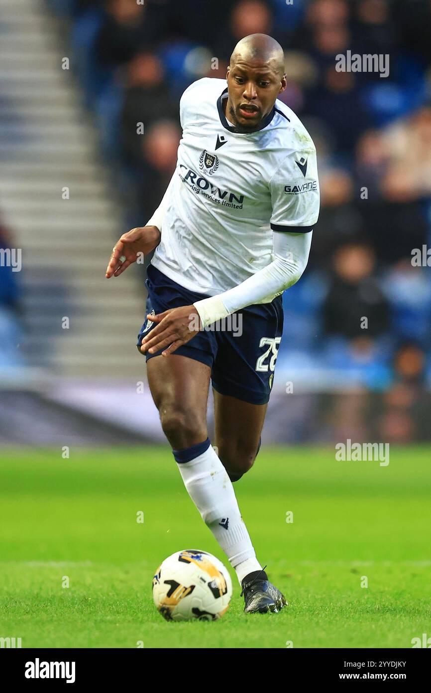 Ibrox Stadium, Glasgow, UK. 21st Dec, 2024. Scottish Premiership ...