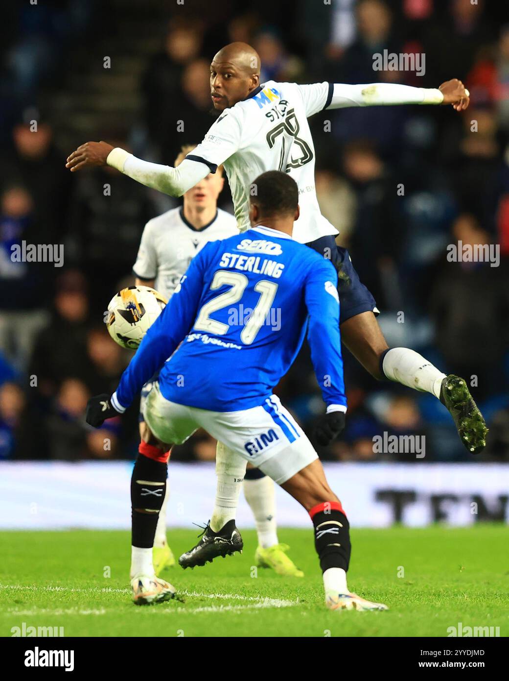 Ibrox Stadium, Glasgow, UK. 21st Dec, 2024. Scottish Premiership ...
