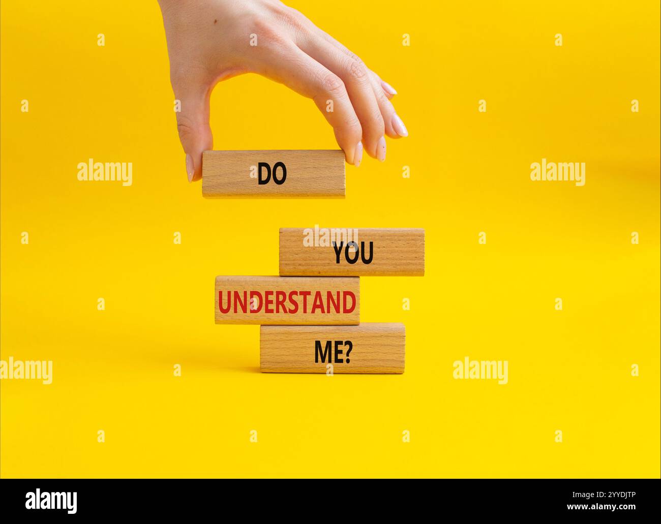 Do you understand me symbol. Concept words Do you understand me on ...