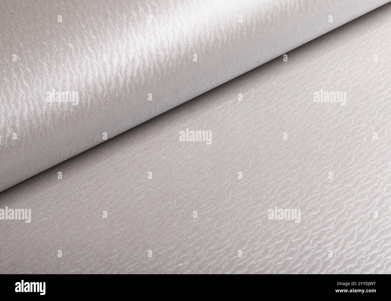 Pearl off-white gray paper texture with a glossy satin sheen and wavy ...