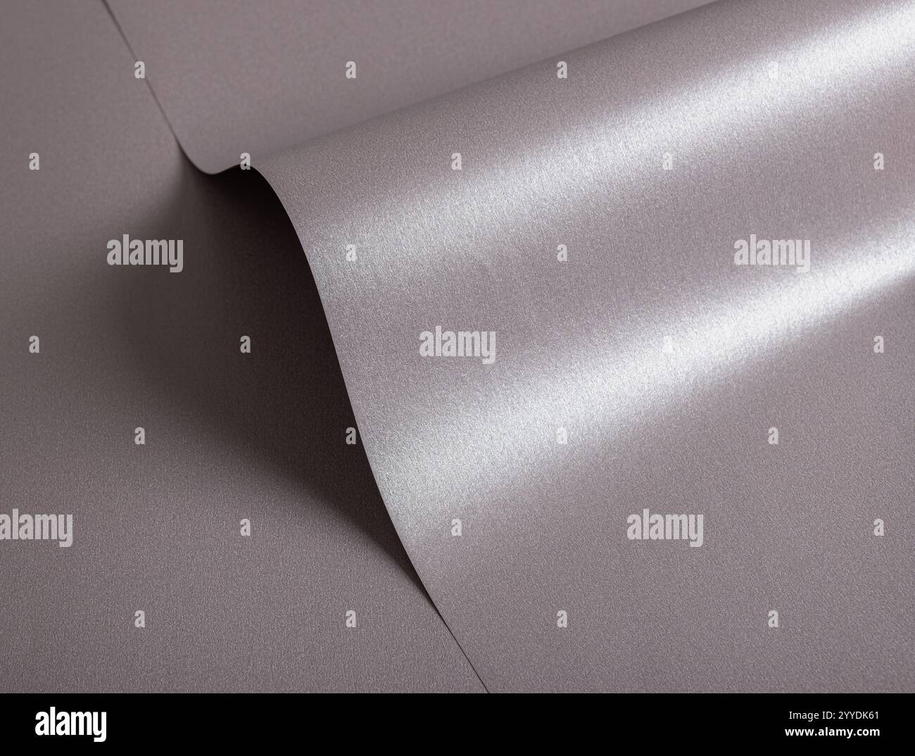 Soft gray paper texture with a metallic pearlescent finish in taupe ...
