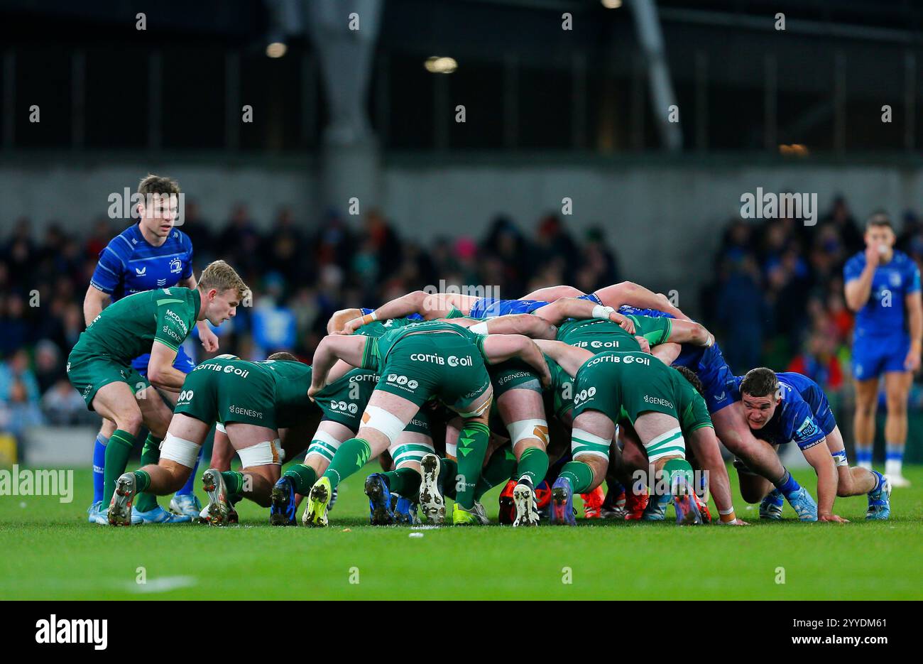 21st December 2024; Aviva Stadium, Dublin, Ireland; United Rugby ...