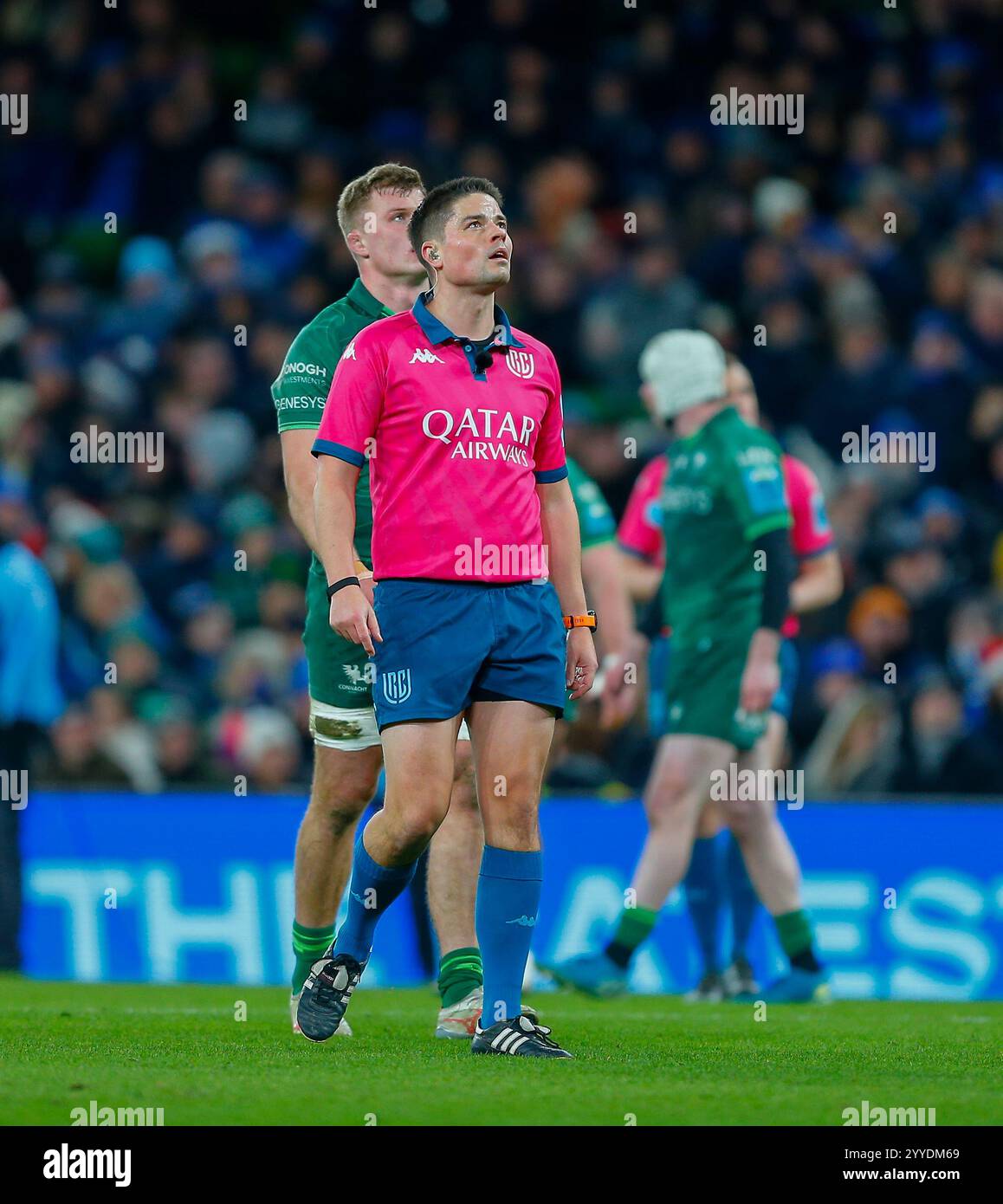 Aviva Stadium, Dublin, Ireland. 21st Dec, 2024. United Rugby ...