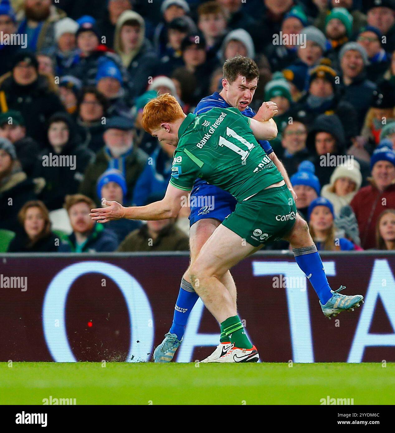 Aviva Stadium, Dublin, Ireland. 21st Dec, 2024. United Rugby ...