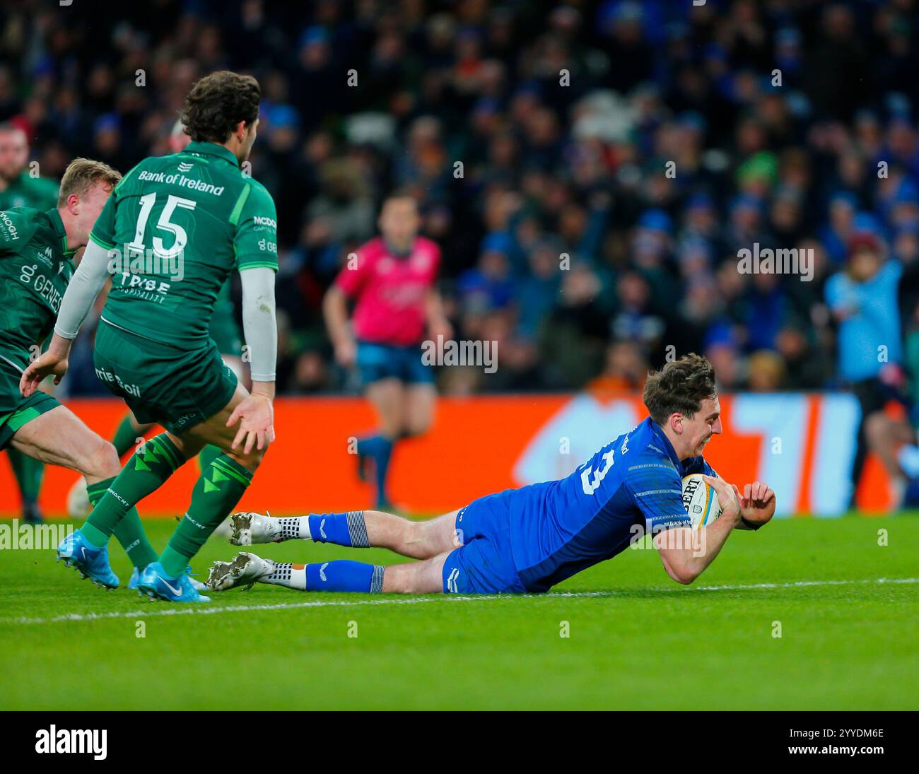 Aviva Stadium, Dublin, Ireland. 21st Dec, 2024. United Rugby ...