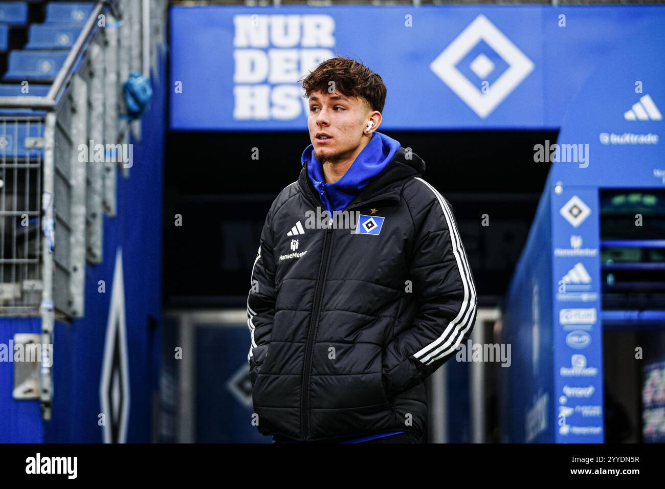 Otto Stange (Hamburger SV, #49) GER, Hamburger SV vs. SpVgg Greuther ...