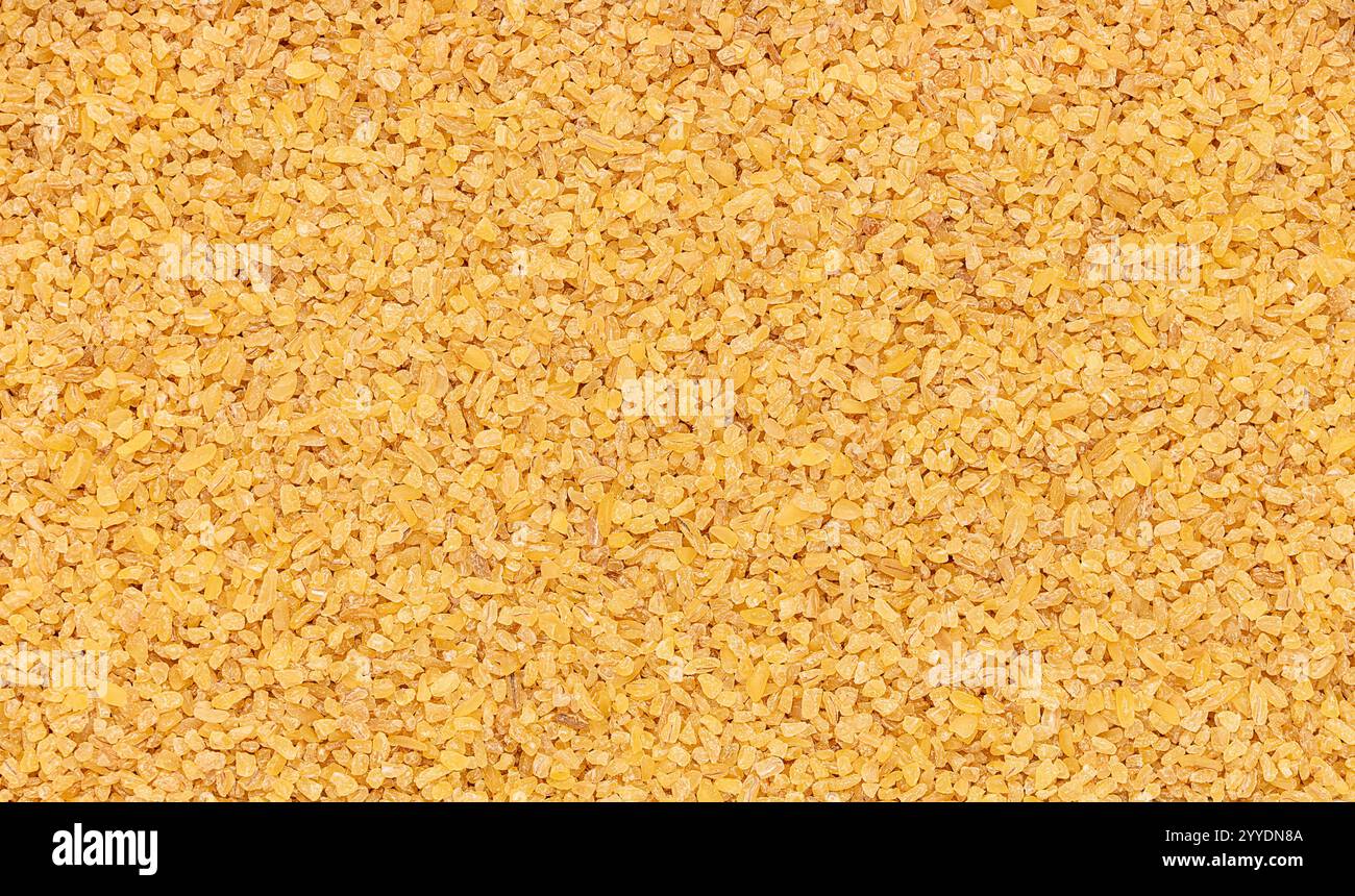Macro photography of bulgur, cracked wheat, groats, cereal, grain ...