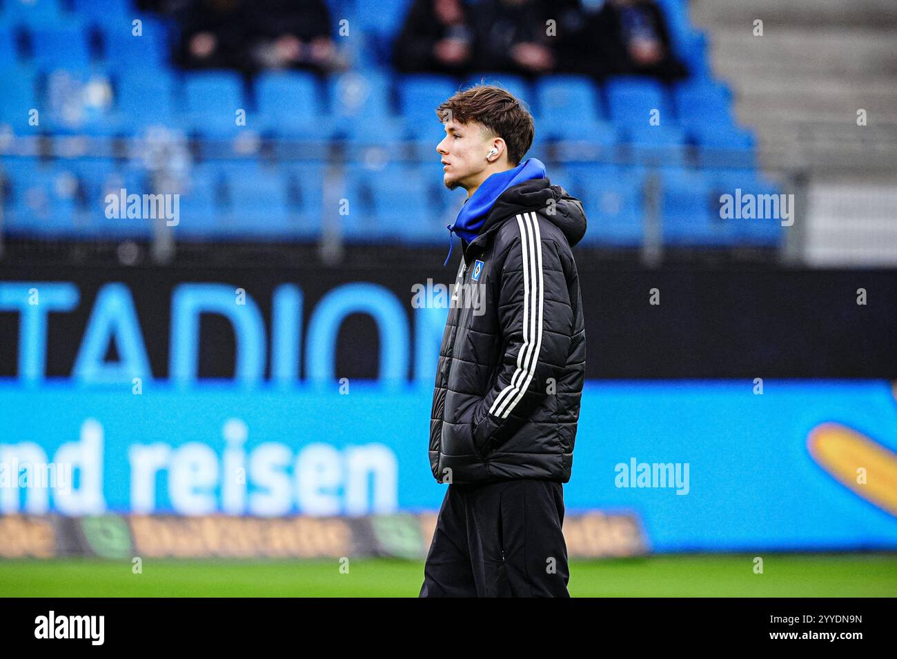 Otto Stange (Hamburger SV, #49) GER, Hamburger SV vs. SpVgg Greuther ...