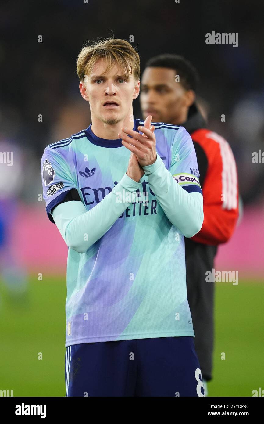 Arsenal's Martin Odegaard after the Premier League match at Selhurst ...