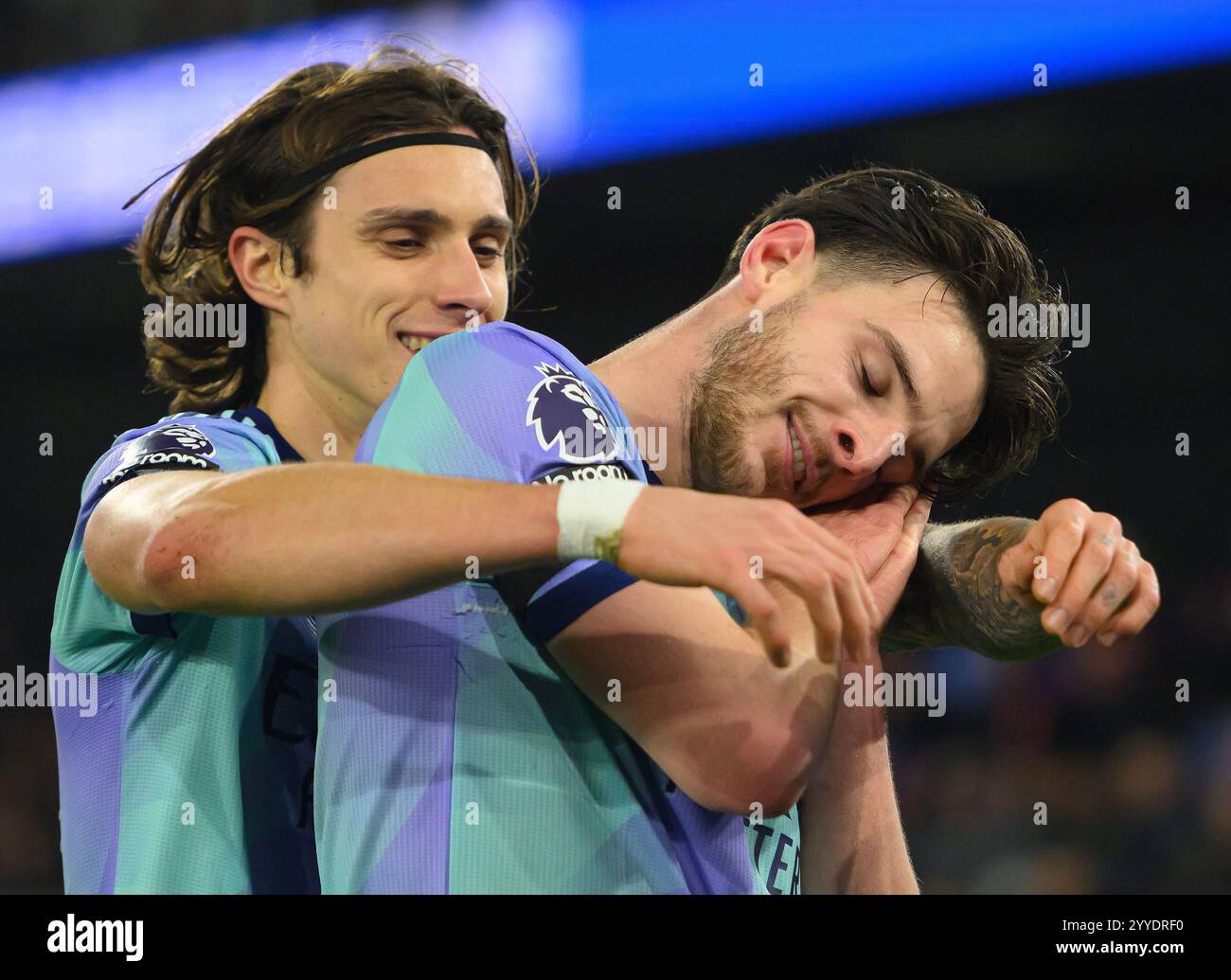 London, UK. 21st Dec, 2024. Crystal Palace v Arsenal - Premier League ...