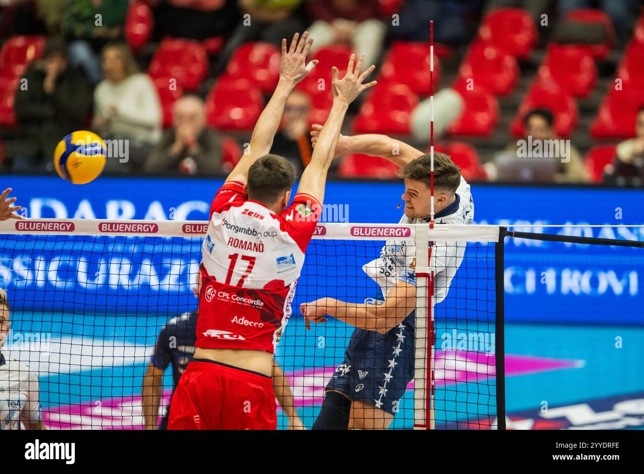 Piacenza, Italy. 21st Dec, 2024. Rohrs Erik ( Vero Volley Monza ...