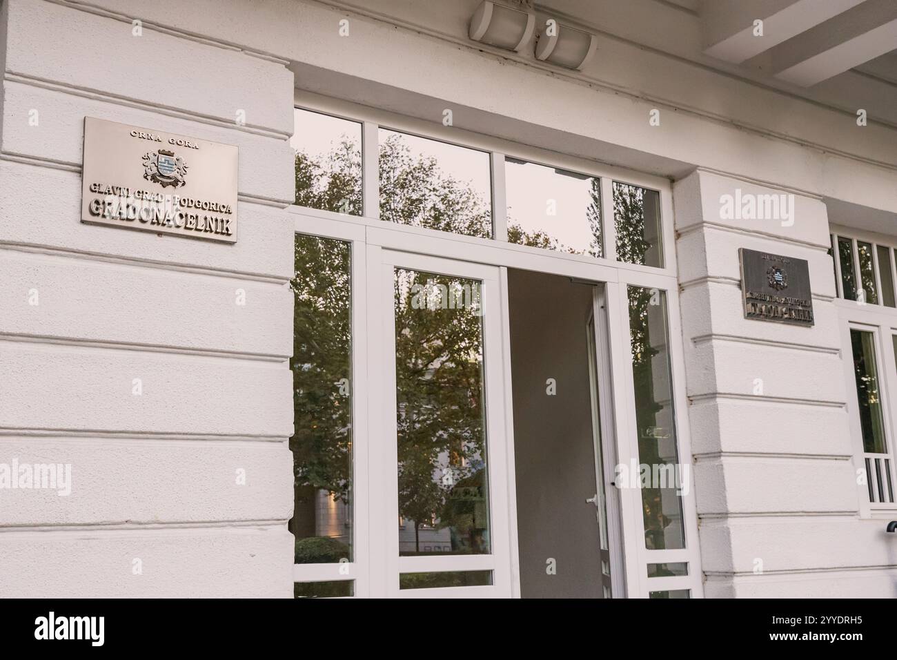 22 October 2024, Podgorica, Montenegro: Municipal Assembly of Podgorica ...