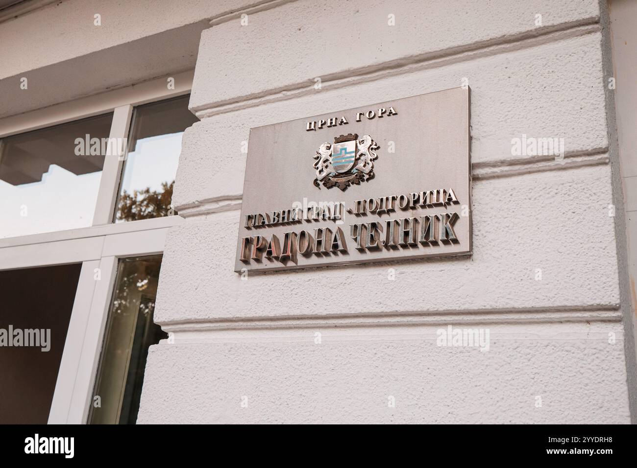 22 October 2024, Podgorica, Montenegro: Municipal Assembly of Podgorica ...