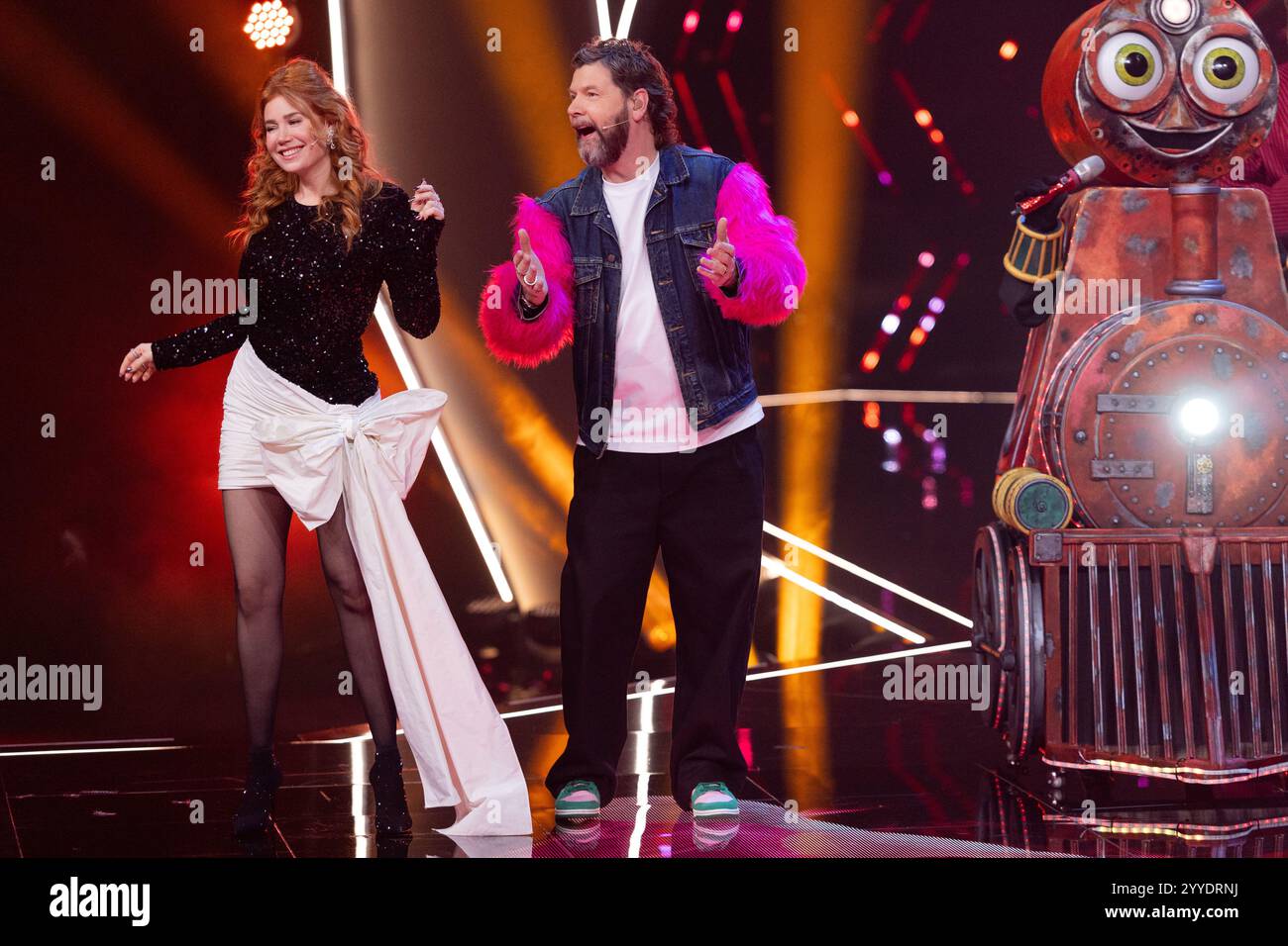 Cologne, Germany. 21st Dec, 2024. Rea Garvey and Palina Rojinski are on ...
