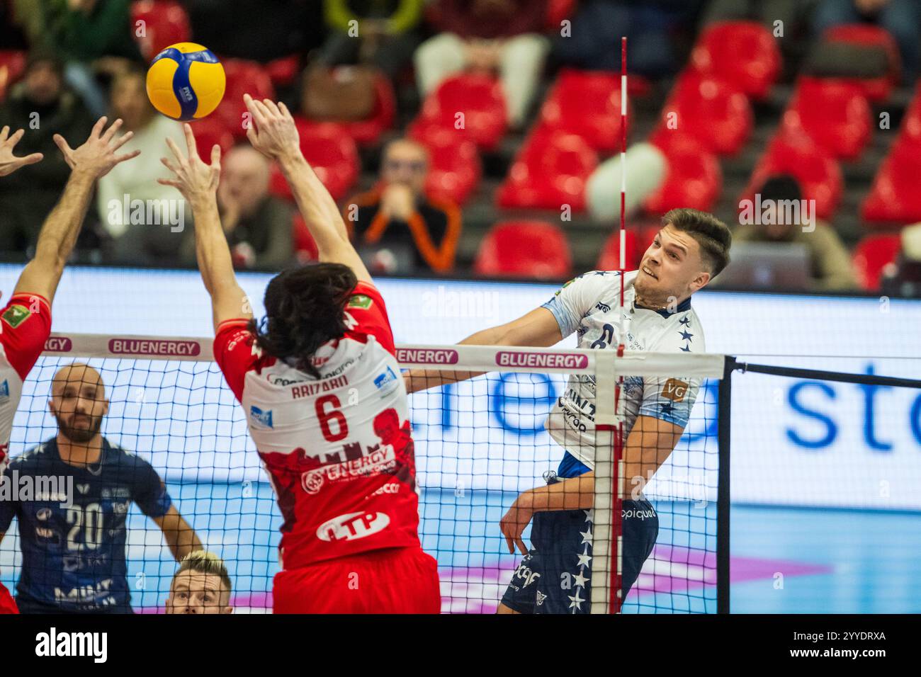 Piacenza, Italy. 21st Dec, 2024. Rohrs Erik ( Vero Volley Monza ...