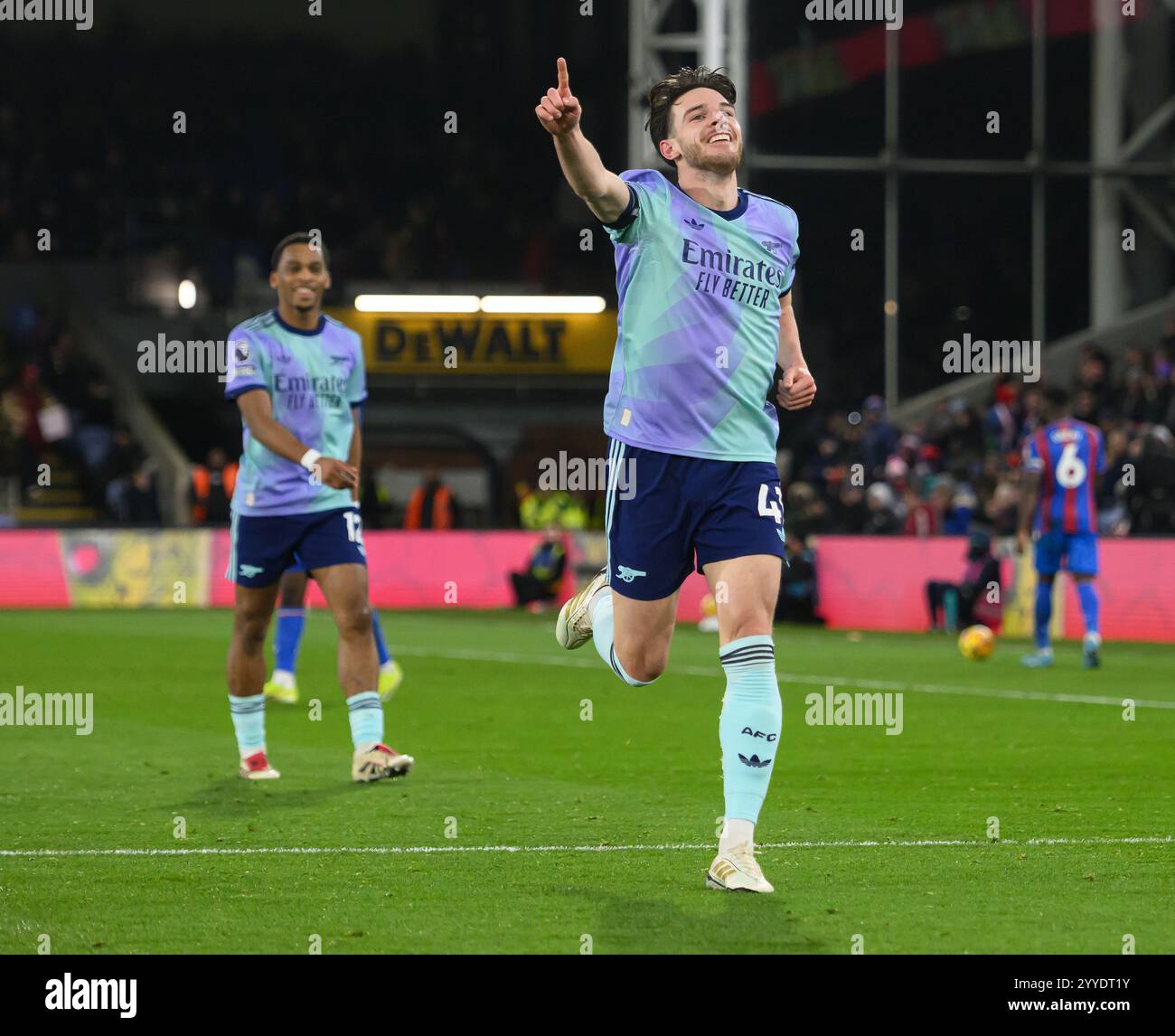 London UK 21st Dec 2024 Crystal Palace V Arsenal Premier League