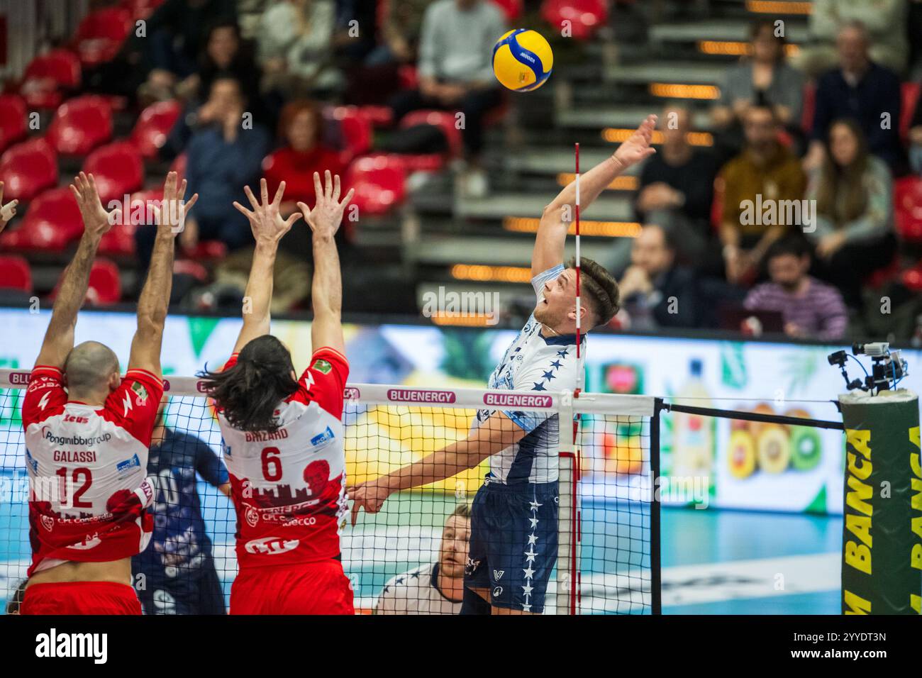 Piacenza, Italy. 21st Dec, 2024. Rohrs Erik ( Vero Volley Monza ...