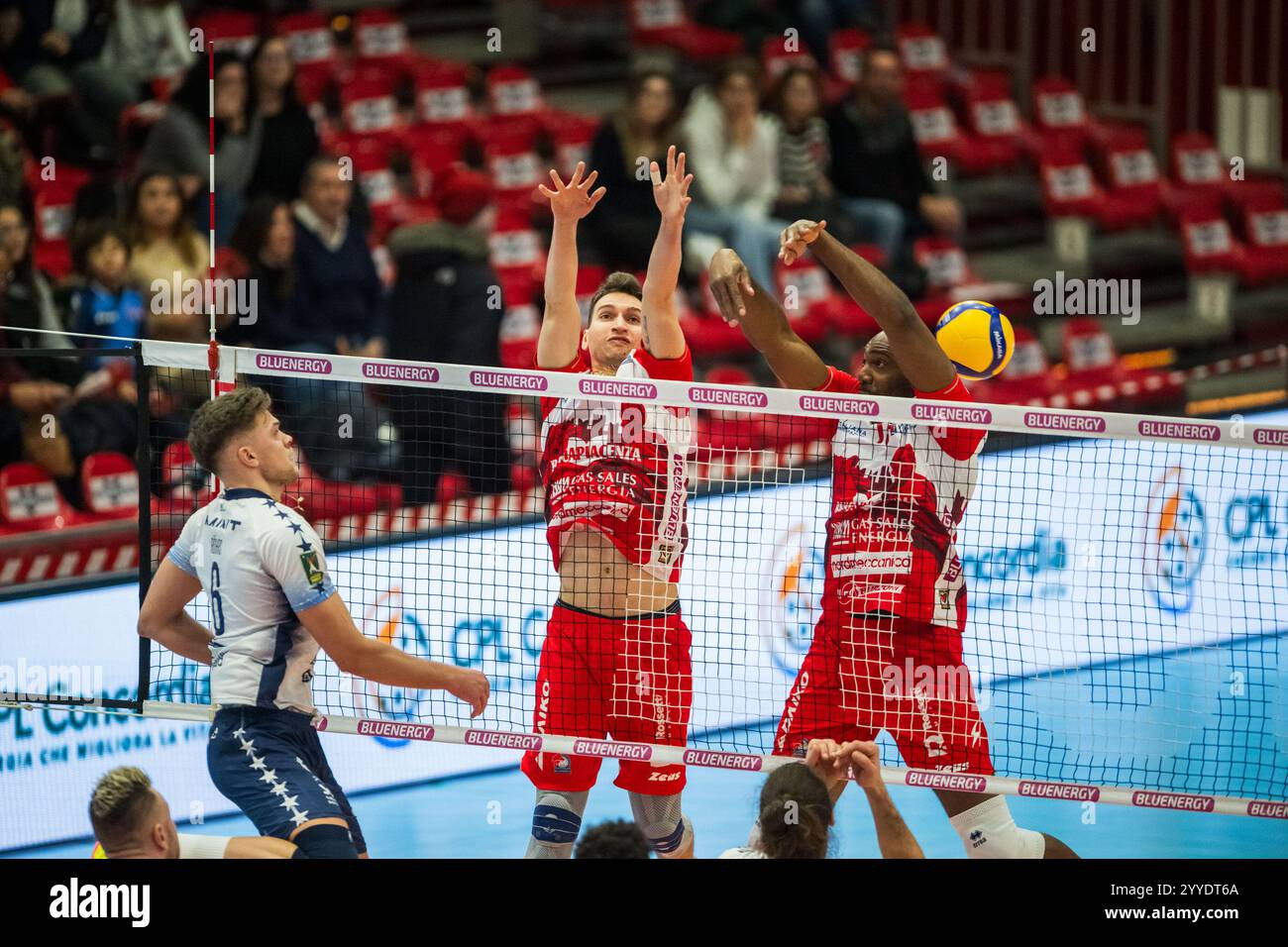 Piacenza, Italy. 21st Dec, 2024. Rohrs Erik ( Vero Volley Monza ...