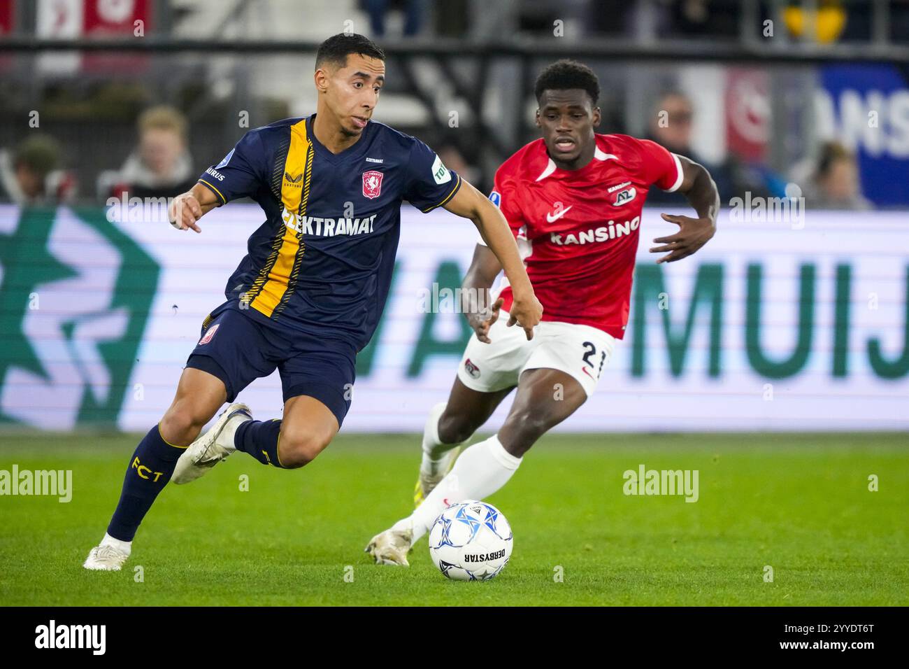 Alkmaar, Netherlands. 21st Dec, 2024. ALKMAAR, 21-12-2024, AFAS stadium ...
