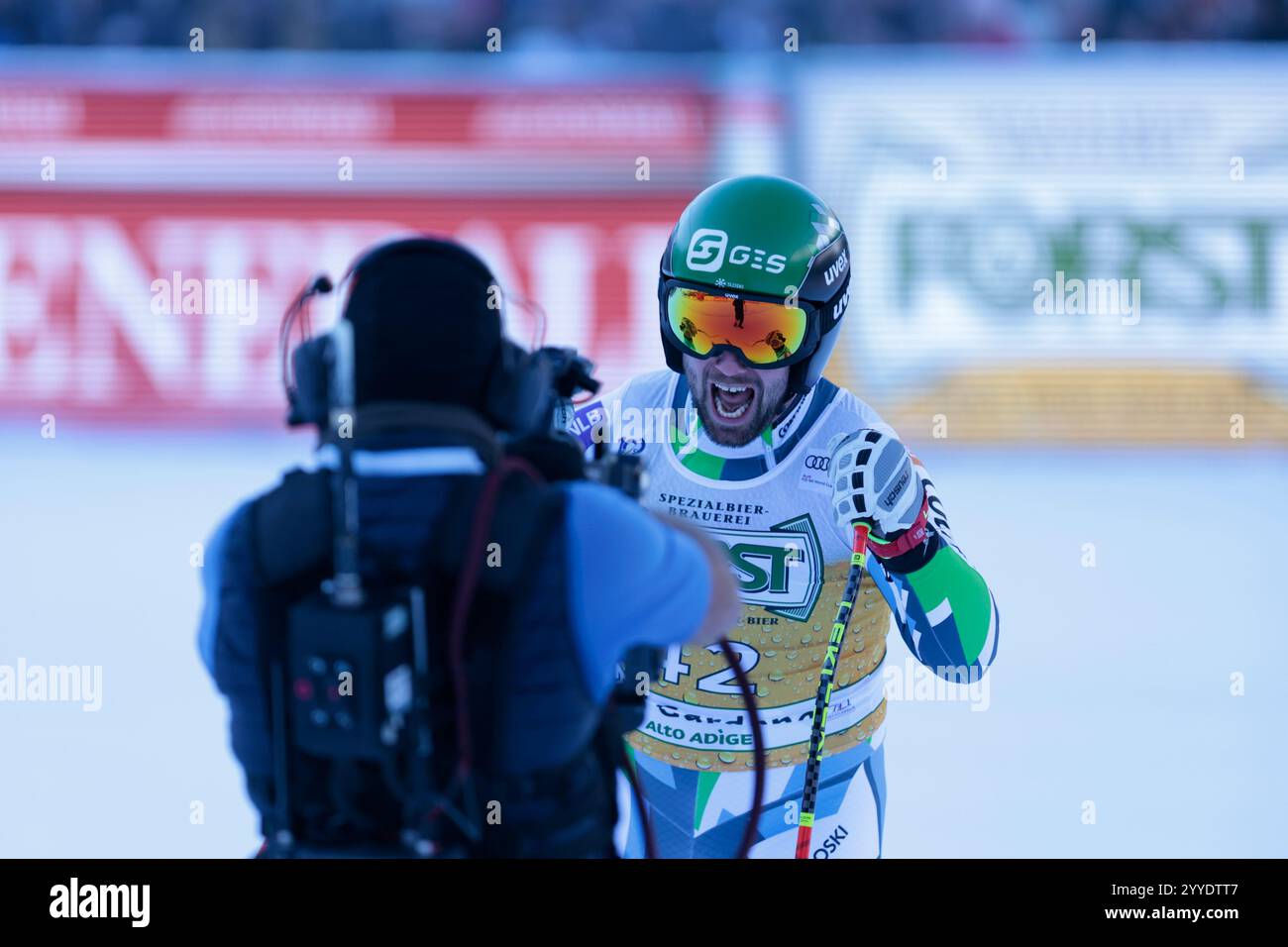 Val Gardena, Italy. 21st Dec, 2024. Martin Cater (SLO) Salomon during ...