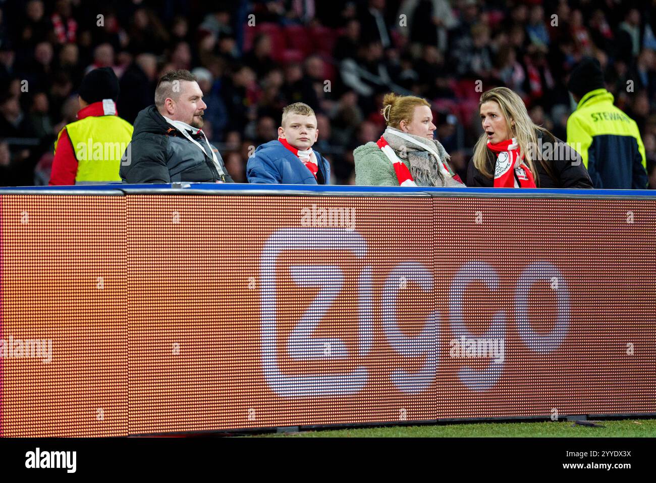 Amsterdam, Netherlands. 19th Dec, 2024. AMSTERDAM, 19-12-2024, Johan Cruijff ArenA, season 2024/ ...