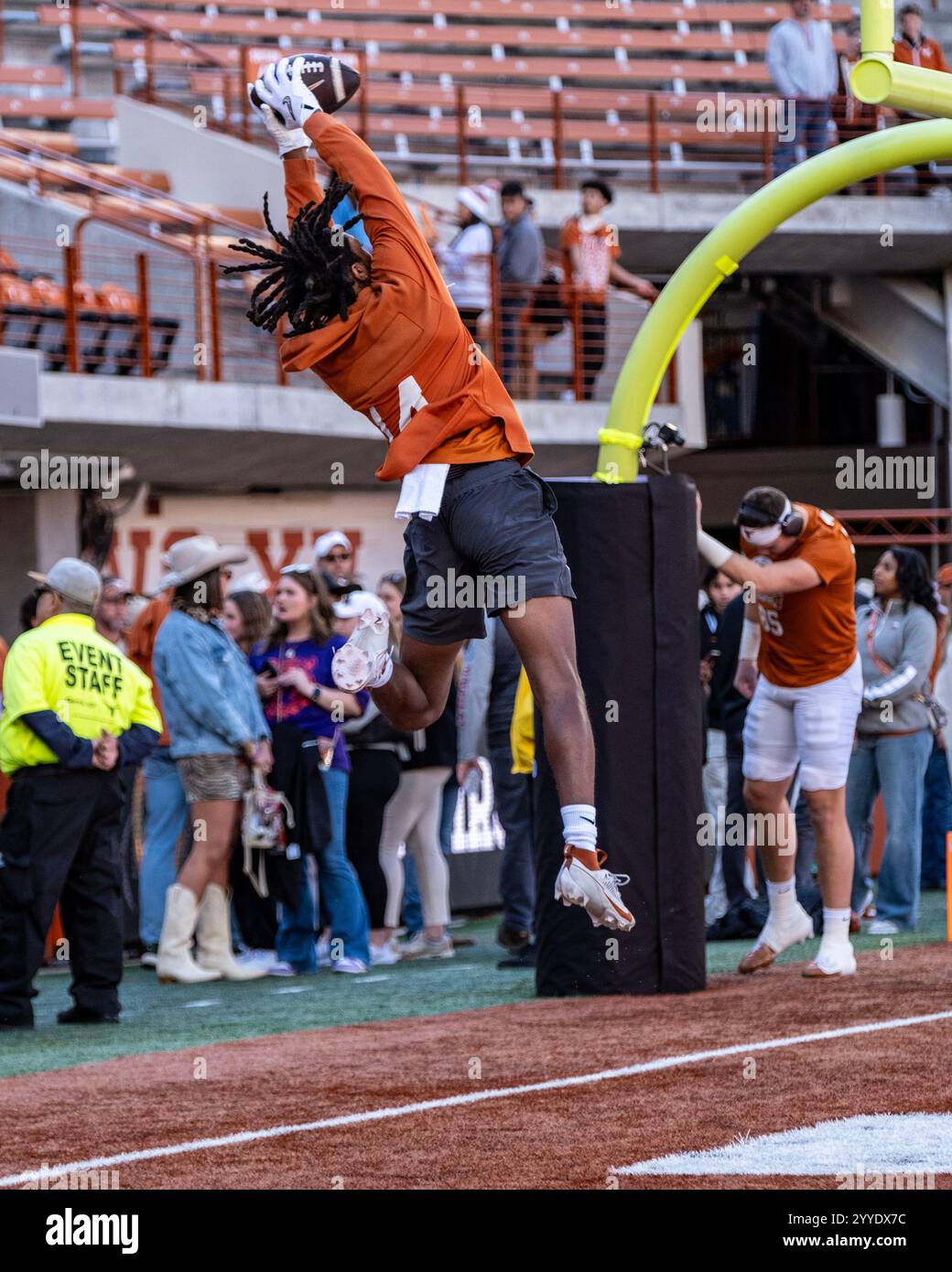 Dec 21, 2024.Aaron Butler #14 of the Texas Longhorns during warmups ...