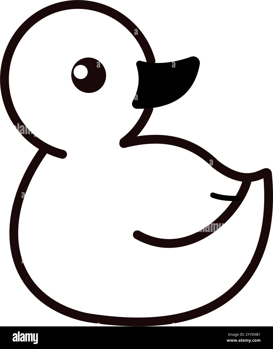 rubber duck - vector icon Stock Vector Image & Art - Alamy