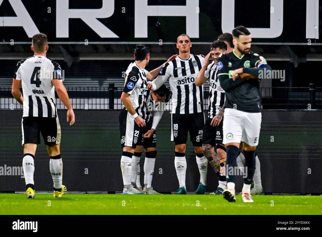 Almelo, Netherlands. 21st Dec, 2024. ALMELO, Stadium Asito, 21-12-2024 ...