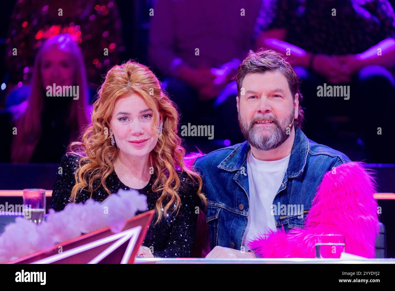 Cologne, Germany. 21st Dec, 2024. Rea Garvey and Palina Rojinski will ...