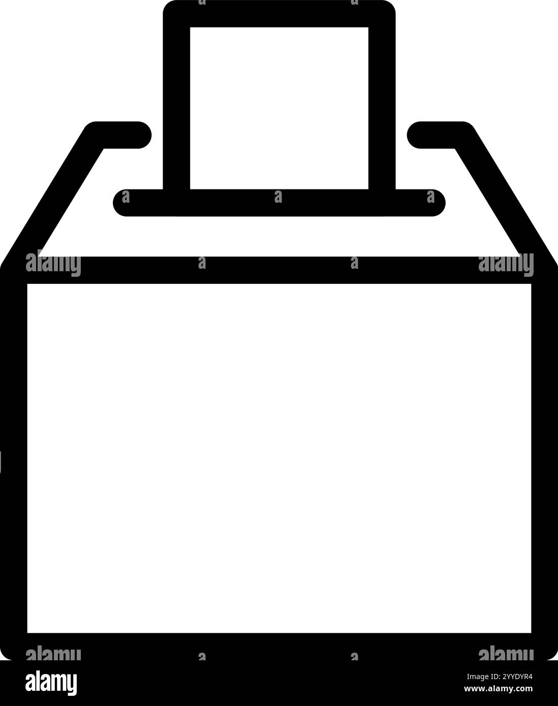 voting box icon Stock Vector Image & Art - Alamy