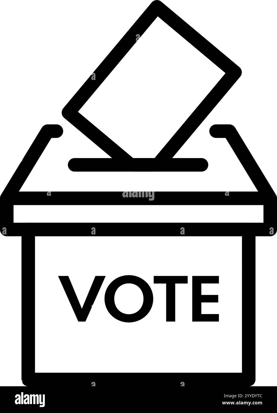 Electoral ballot box Stock Vector Images - Alamy