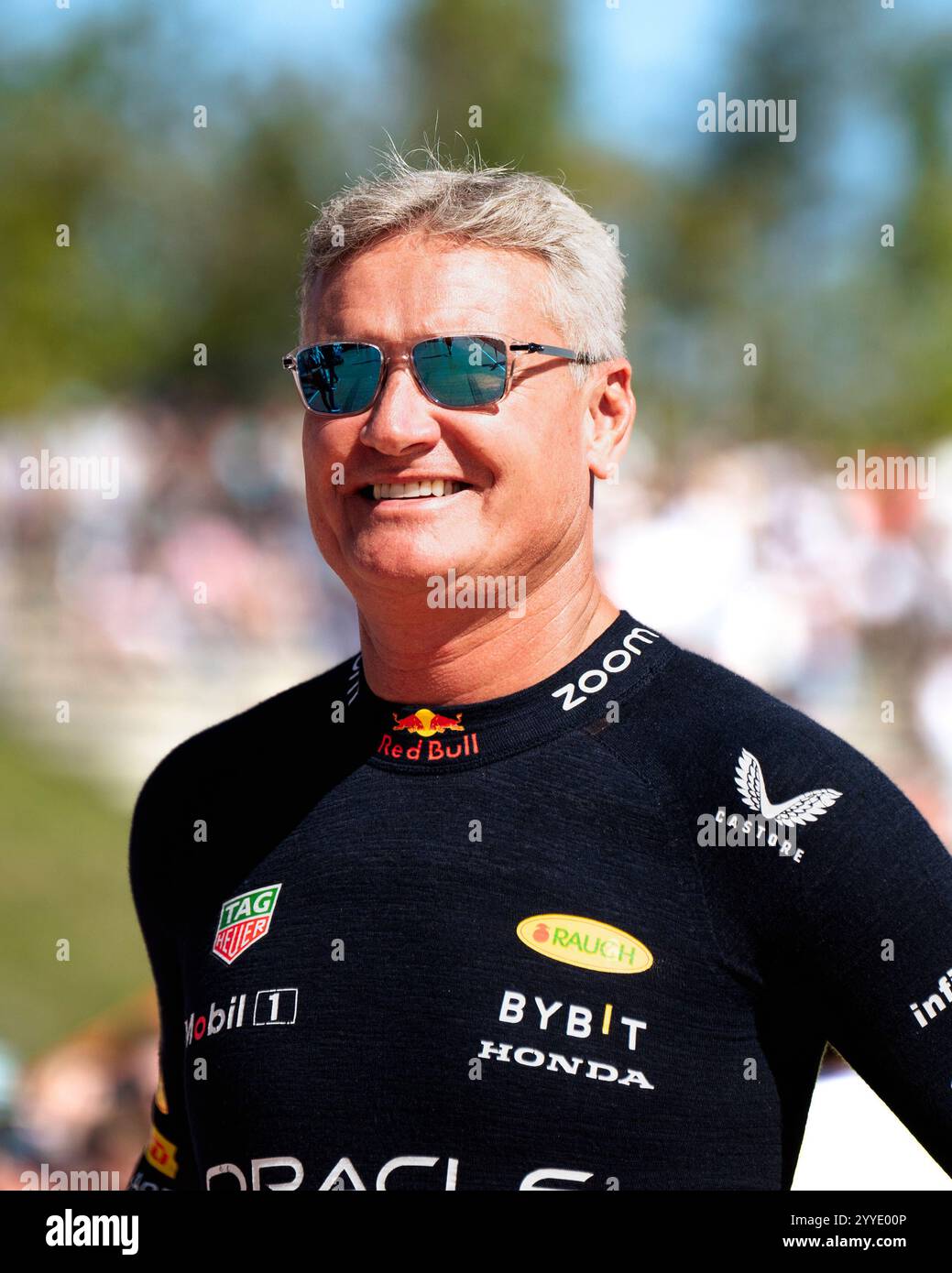 David Coulthard (SCO) driving the Red Bull RB8 at the Red Bull Formula ...