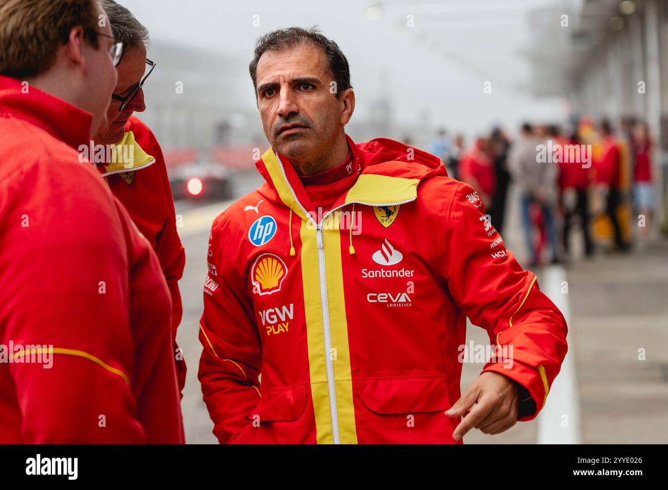 Marc Gene (ESP) together with the F1 Client team during the Ferrari ...