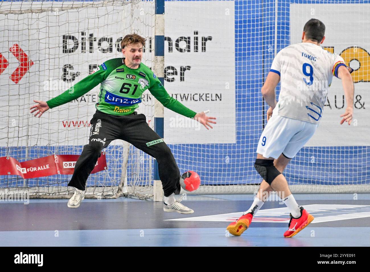 Linz, Austria. 21st Dec, 2024. LINZ, AUSTRIA -DECEMBER 21: Florian ...