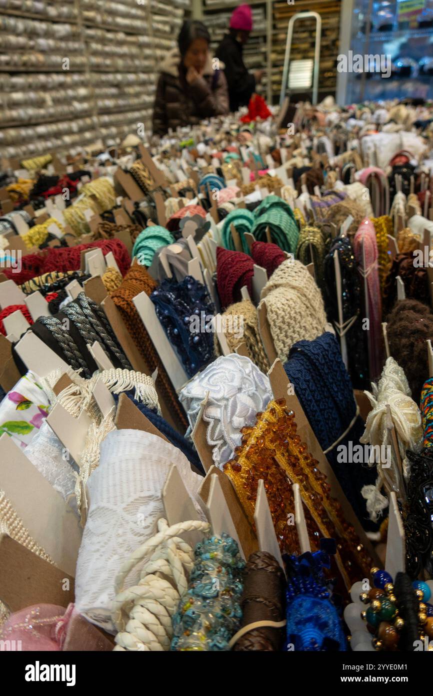 The Garment District in Manhattan provides materials for the fashion ...