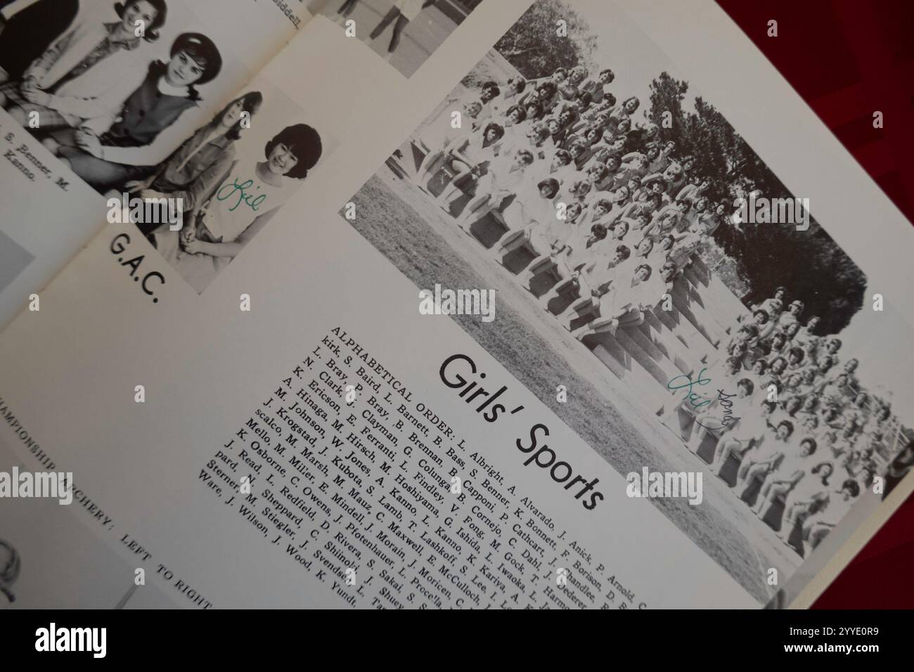 American yearbook hi-res stock photography and images - Alamy