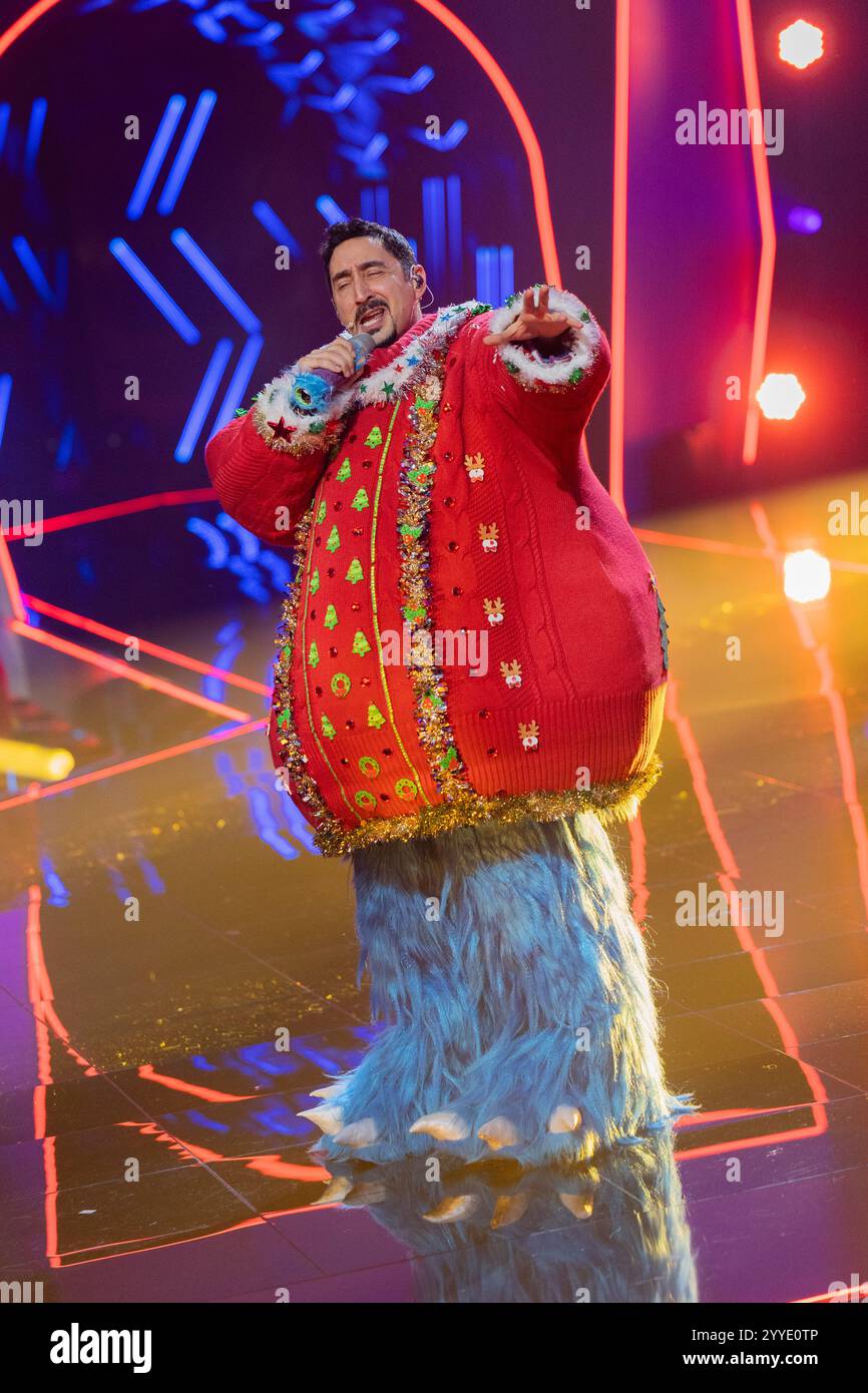 21 December 2024, North Rhine-Westphalia, Cologne: Rapper Eko Fresh is ...