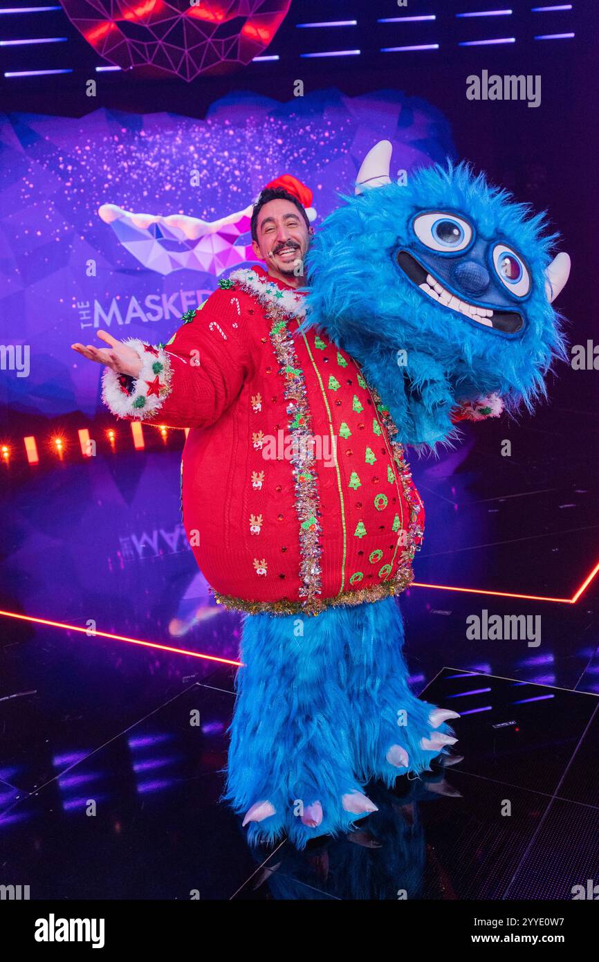 Cologne, Germany. 21st Dec, 2024. Rapper Eko Fresh is on stage as the ...