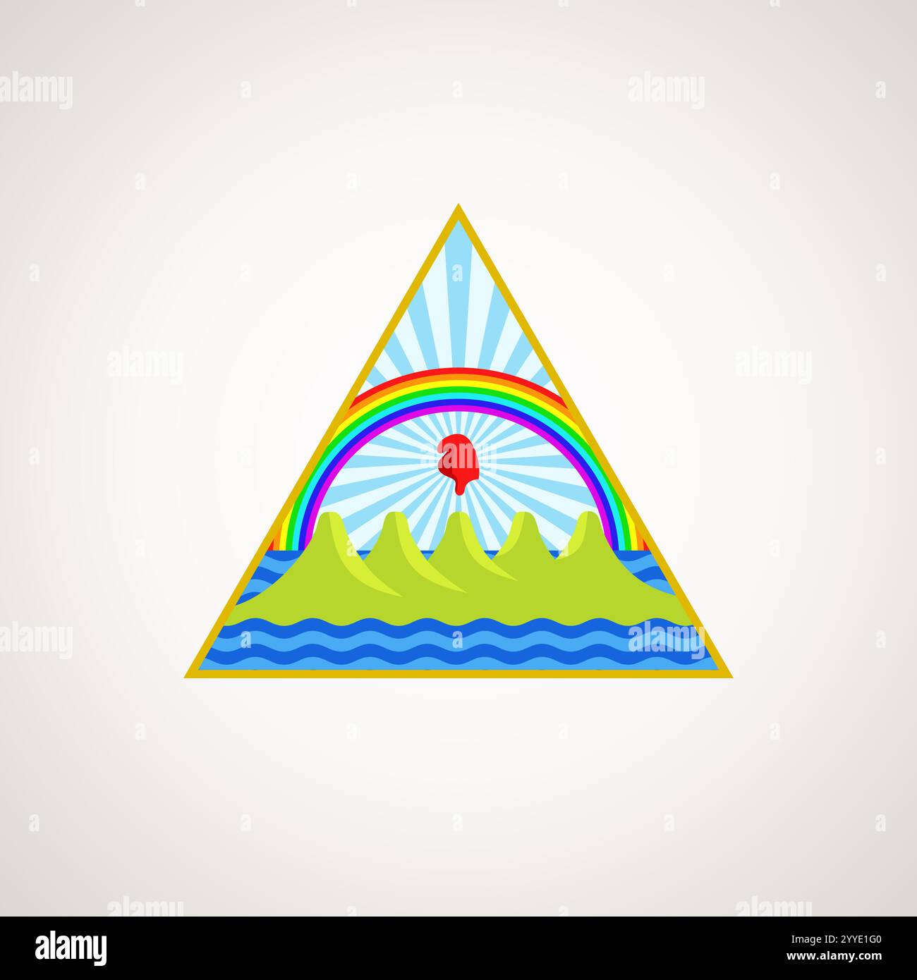 Coat arms republic nicaragua Stock Vector Images - Alamy