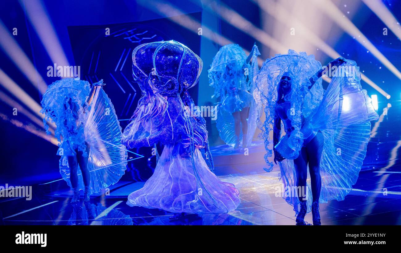 Cologne, Germany. 21st Dec, 2024. The character "The Jellyfish" is on ...